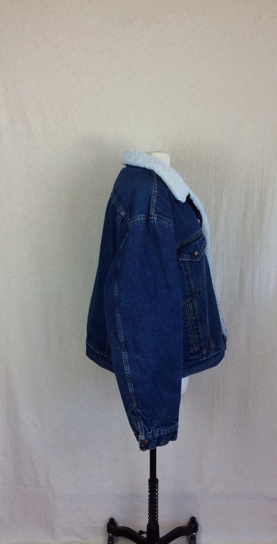 Vintage Levi's Shearling Jacket // 1970s 80s sherpa l… - Gem