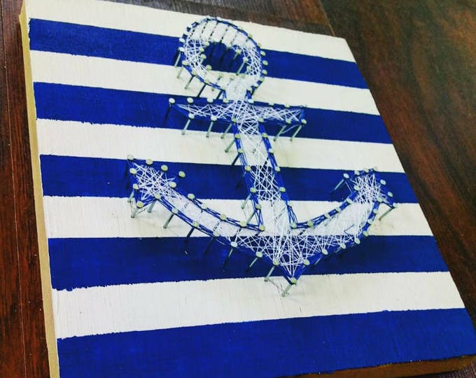 Anchor - String Art Template - Etsy Canada