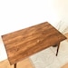 Bespoke Handmade Wooden Table / Desk. 120 X 60 Tapered Wood - Etsy