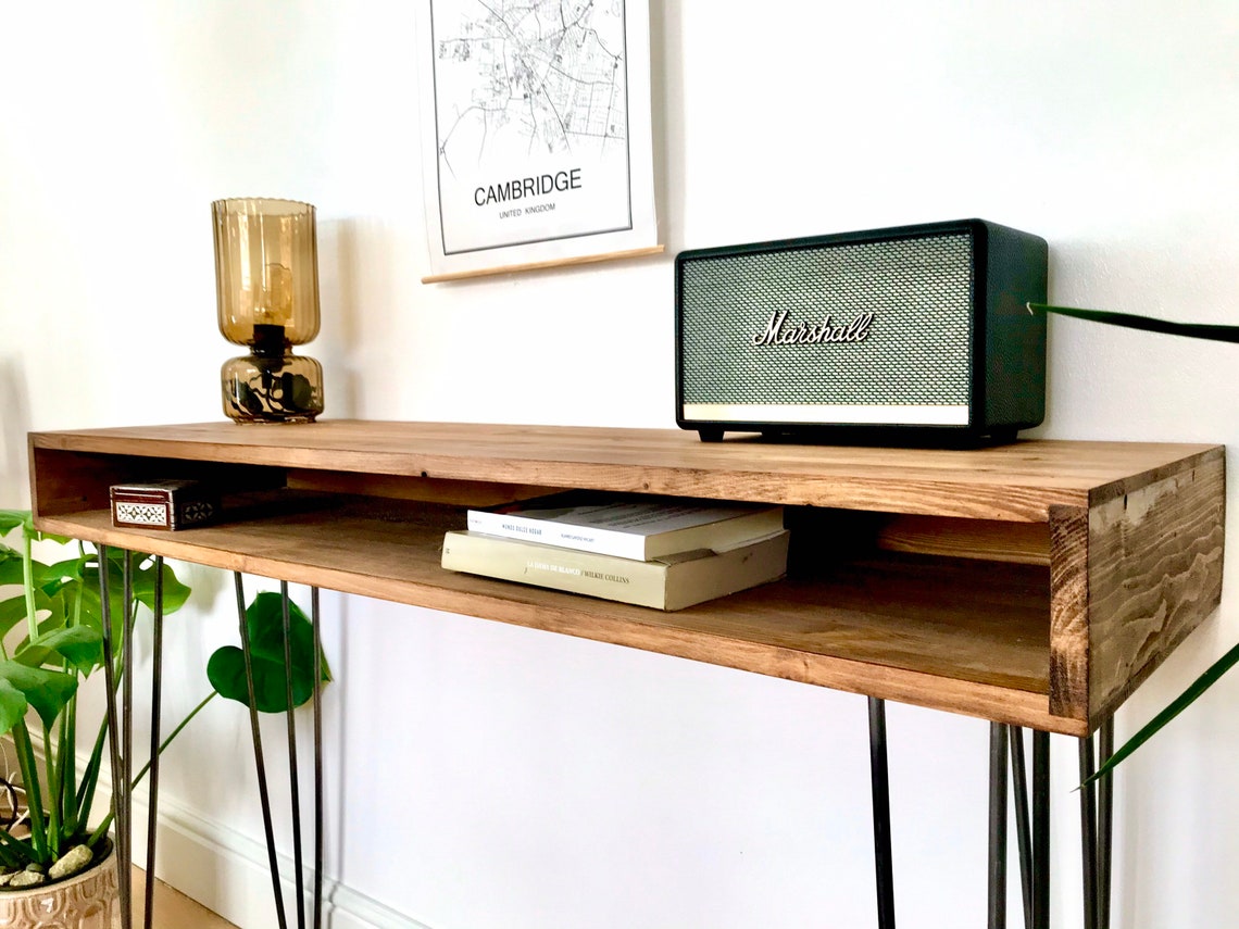 Bespoke Handmade Wooden Table / Desk Long Drawer Draw 120 X - Etsy