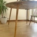 Round Dining Table. Solid Wood Circular Table. Kitchen Table. - Etsy