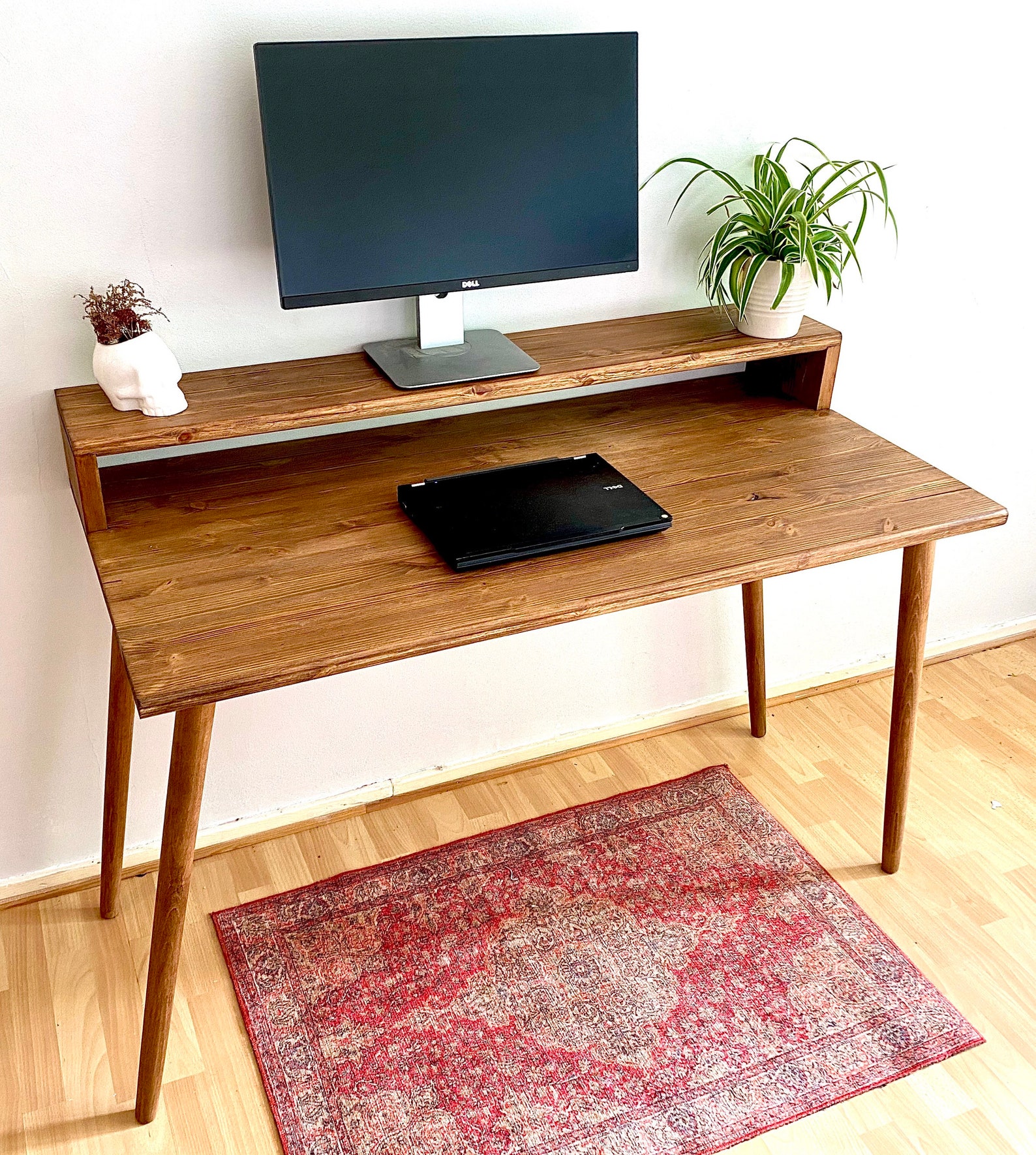 Bespoke Handmade Wooden Table / Desk. 120 X 60cm Industrial - Etsy UK