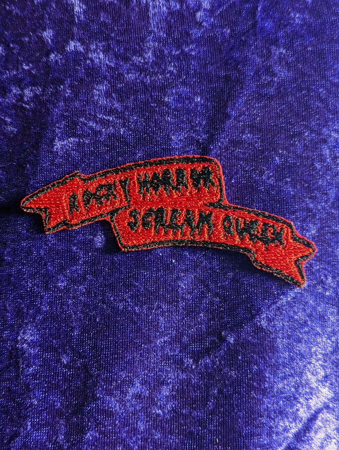Rocky Horror Scream Queen Banner Embroidered Patch - Etsy