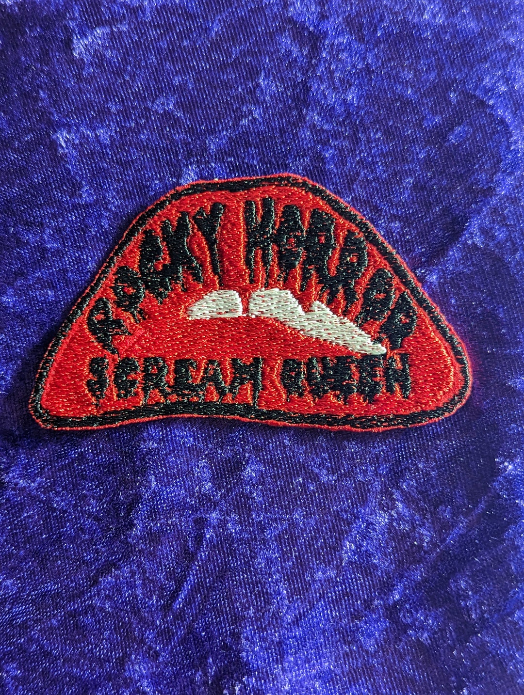 Rocky Horror Scream Queen Embroidered Patch - Etsy