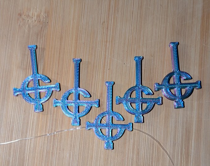 Multicolor 3d Printed Ghost Grucifix Bead for Bracelets - Etsy