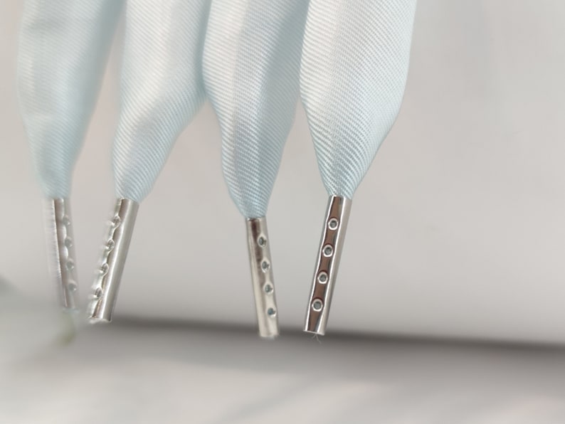 Shoelaces, Light Blue Shoelaces, Shoelace Ribbons, Shoelaces With Bow ...