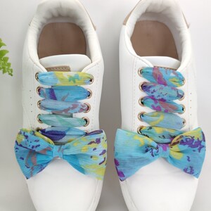 Colorful Shoelaces, Blue Shoelaces, Shoelace Ribbons, Shoelaces With ...