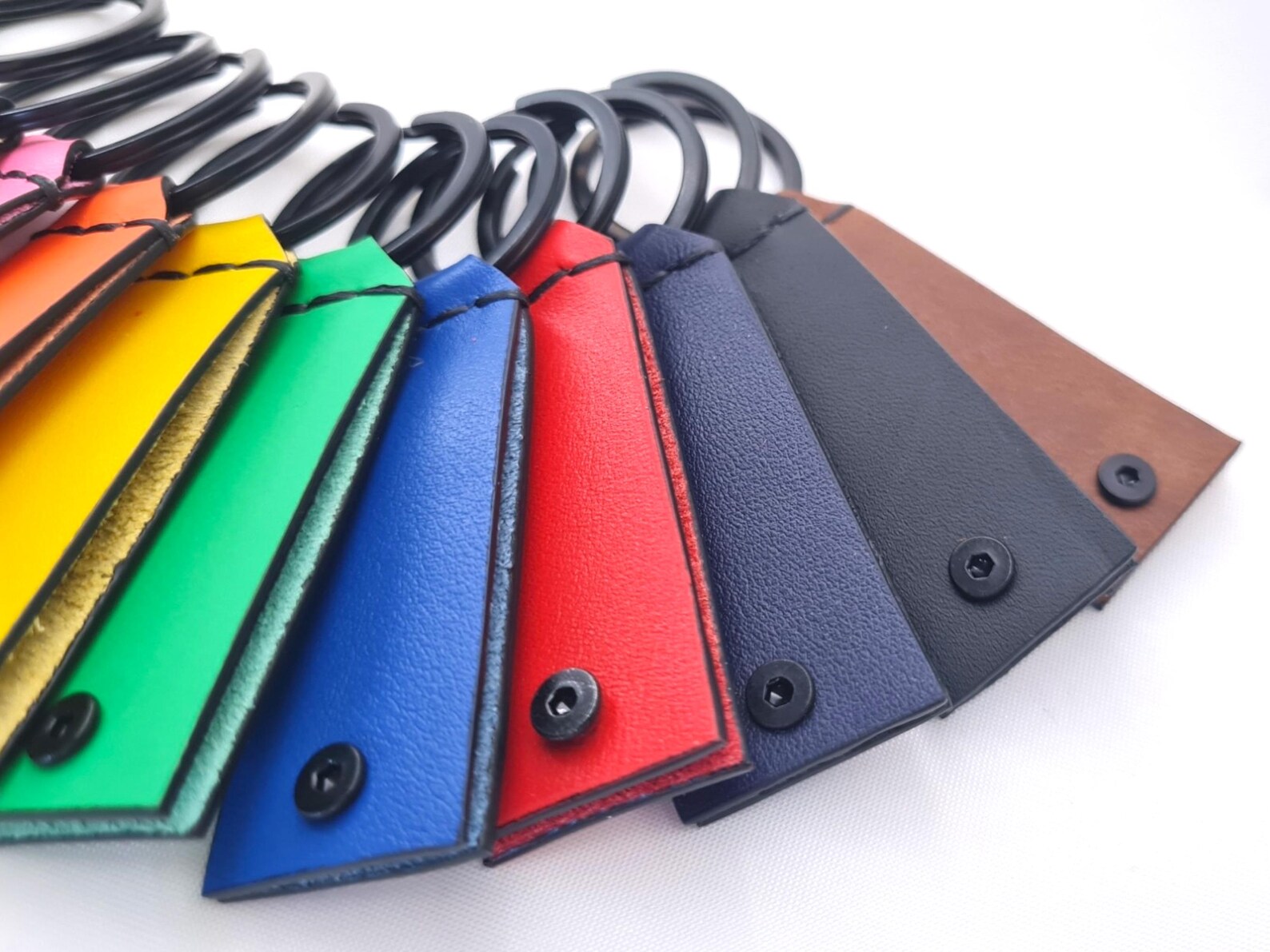 Yubikey Holder Keychain Protect Yubikey 5 NFC Leather Case Yubico ...