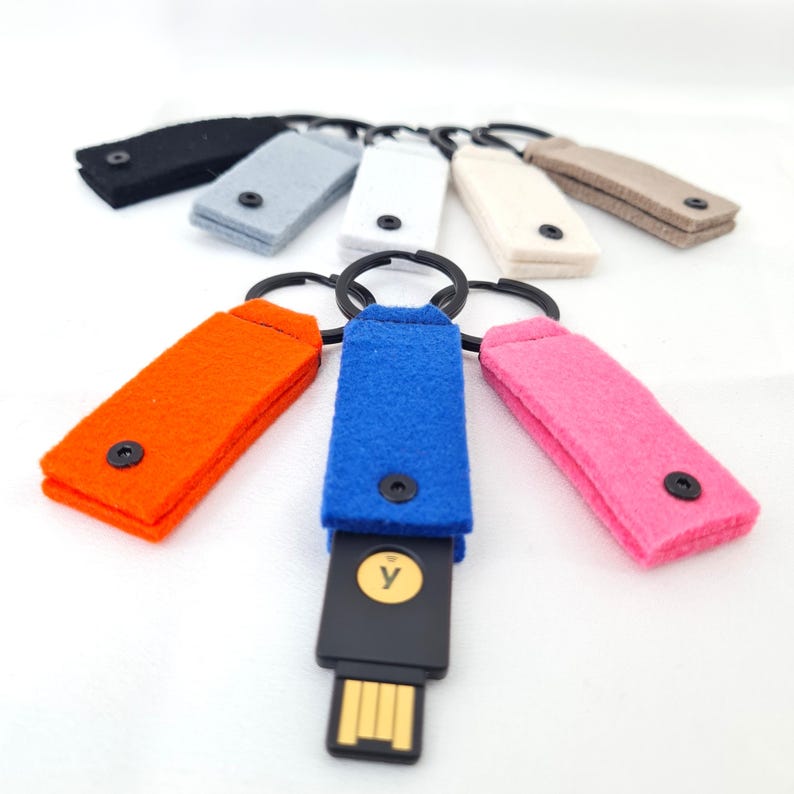 Yubikey Protect Case Security Key Holder Yubico Flip Case Yubikey 5 NFC ...