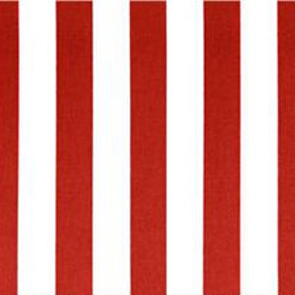 Red Striped Fabric - Etsy