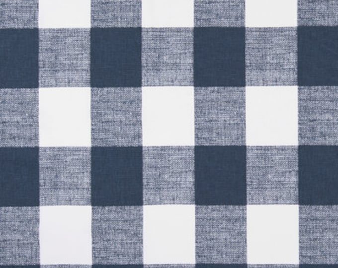 Blue Buffalo Check, Premier Blue, Anderson Premier Prints Fabric ...