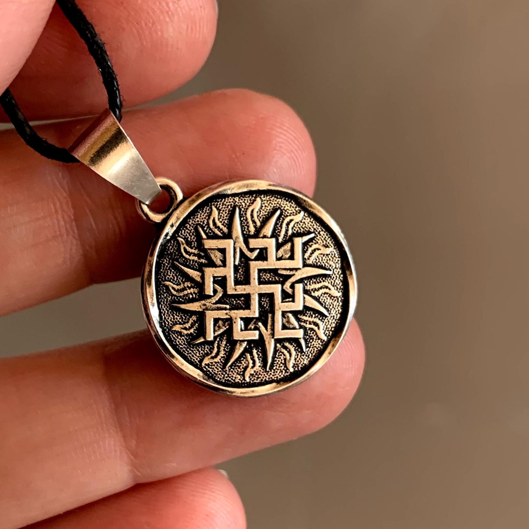 Odolen-grass Pendant Slavic Protection Amulet, Pagan Talisman for ...