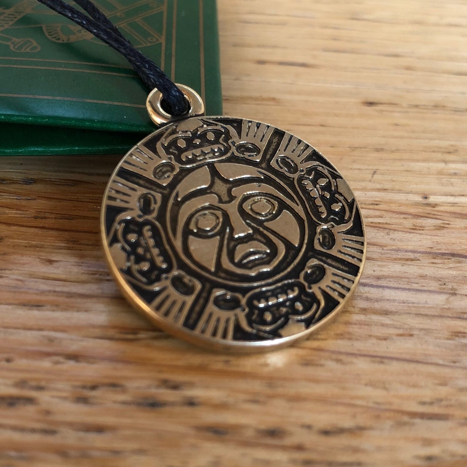 Soul of God of the Sun Keychain / Necklace. Bronze Talisman - Etsy