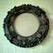 Round Photo Picture Frame Wall Mounted Home Decor Embroidery Frame ...