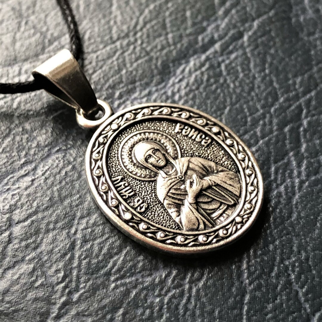 Saint Raisa (or Iraida) Icon Necklace. Holy Martyr Iraida of Alexandria ...