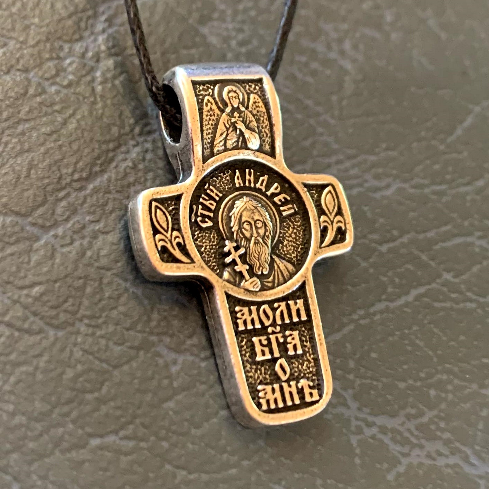 Saint Andrew Apostle First-called Cross Pendant Necklace Jesus Christ ...