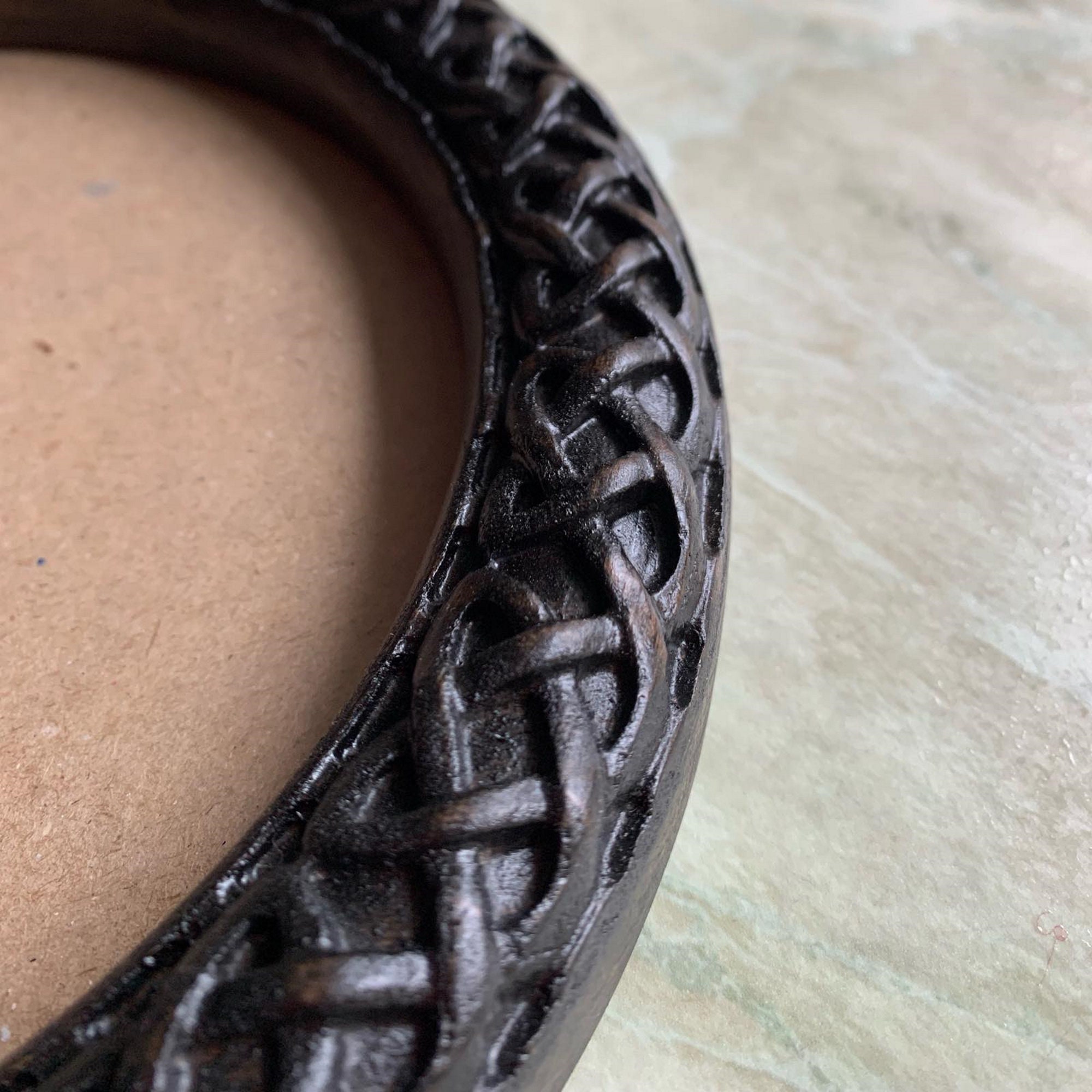 Celtic Knot Decorative Photo Frame Celt Ornament Circular - Etsy