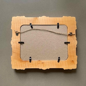 Beautiful Wood Wall Picture Frame. Decorative Square Photo Frame ...