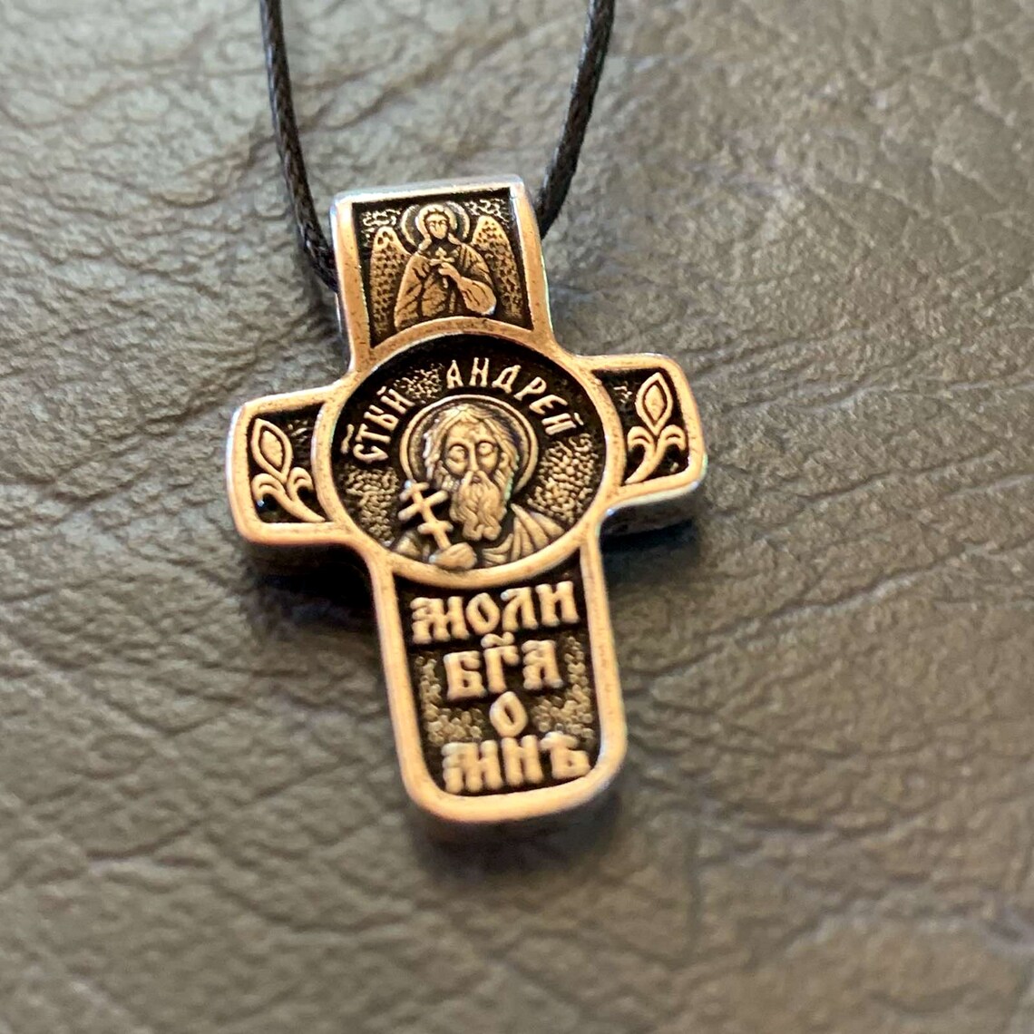 Saint Andrew Apostle First-called Cross Pendant Necklace Jesus Christ ...