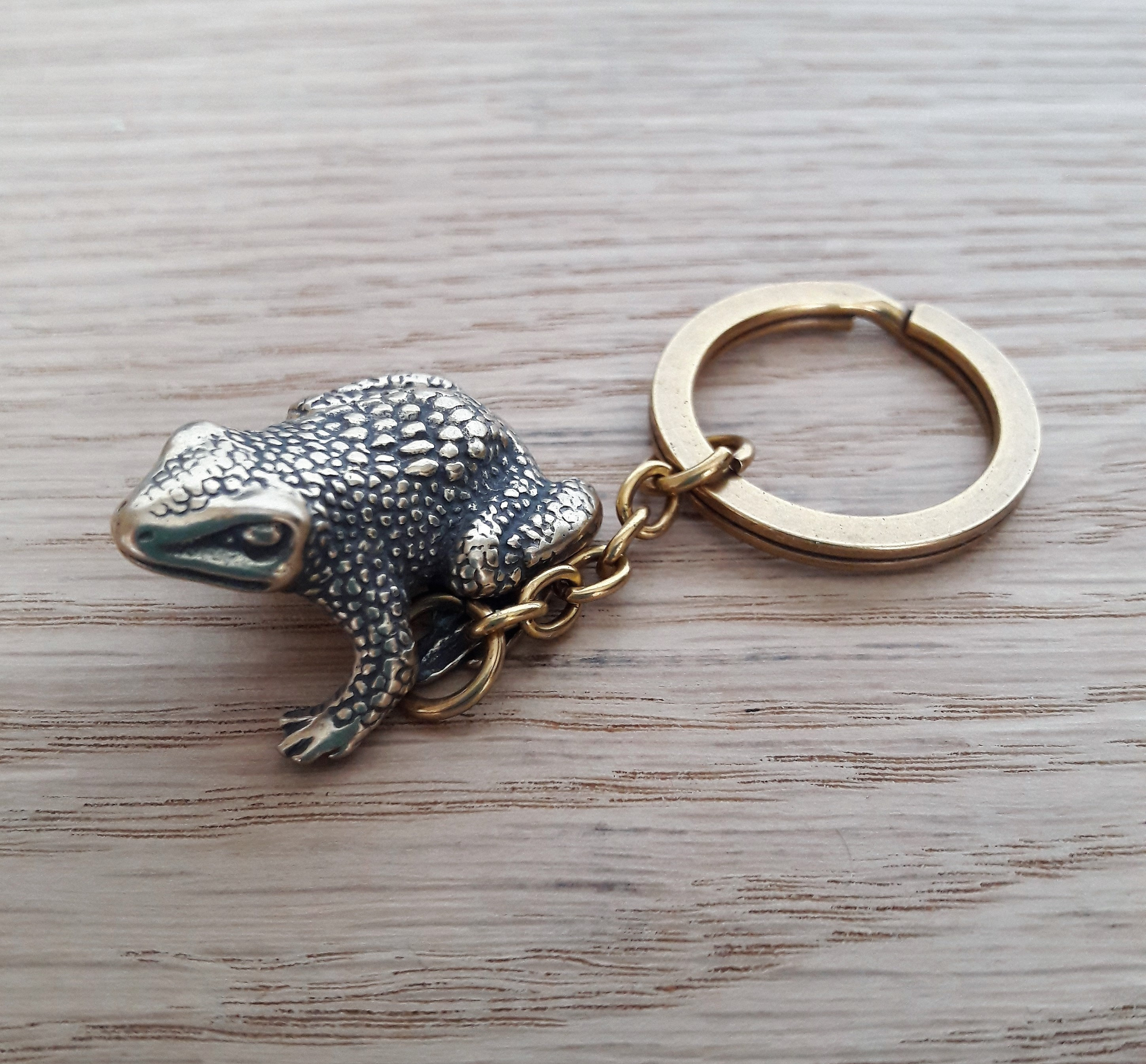 Cute Frog Keychain. Funny Toad Keychain. Accessory Frog. Gift - Etsy