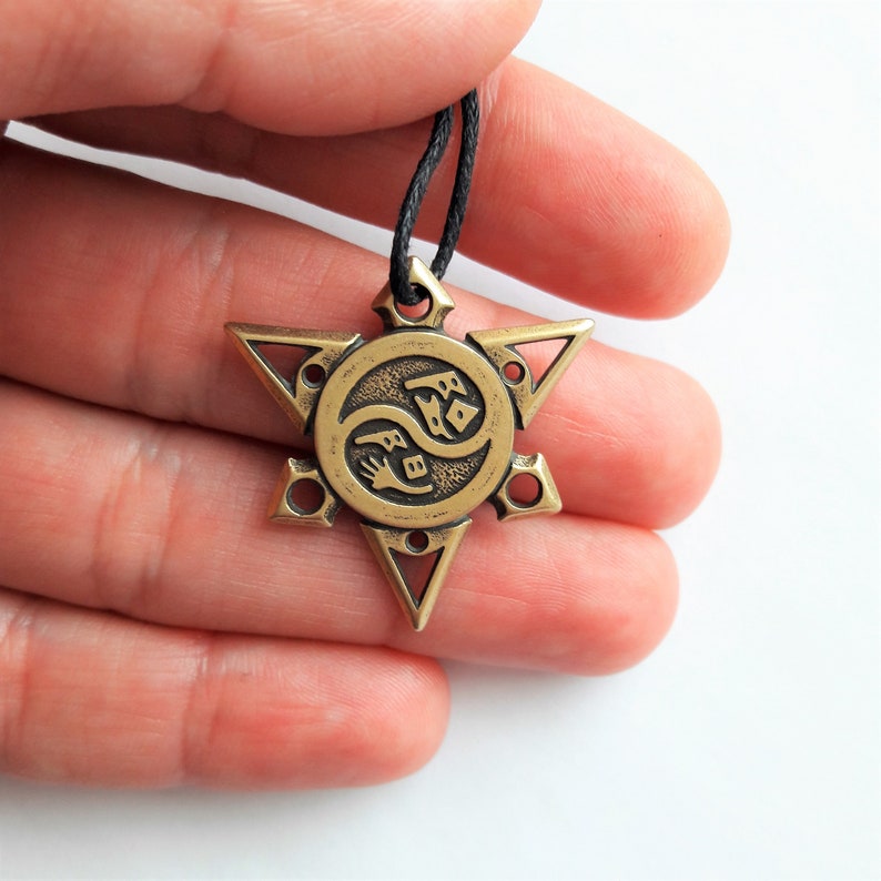 Chinese Energy Symbol Qi Chi Pendant Necklace Energy Flow - Etsy Australia