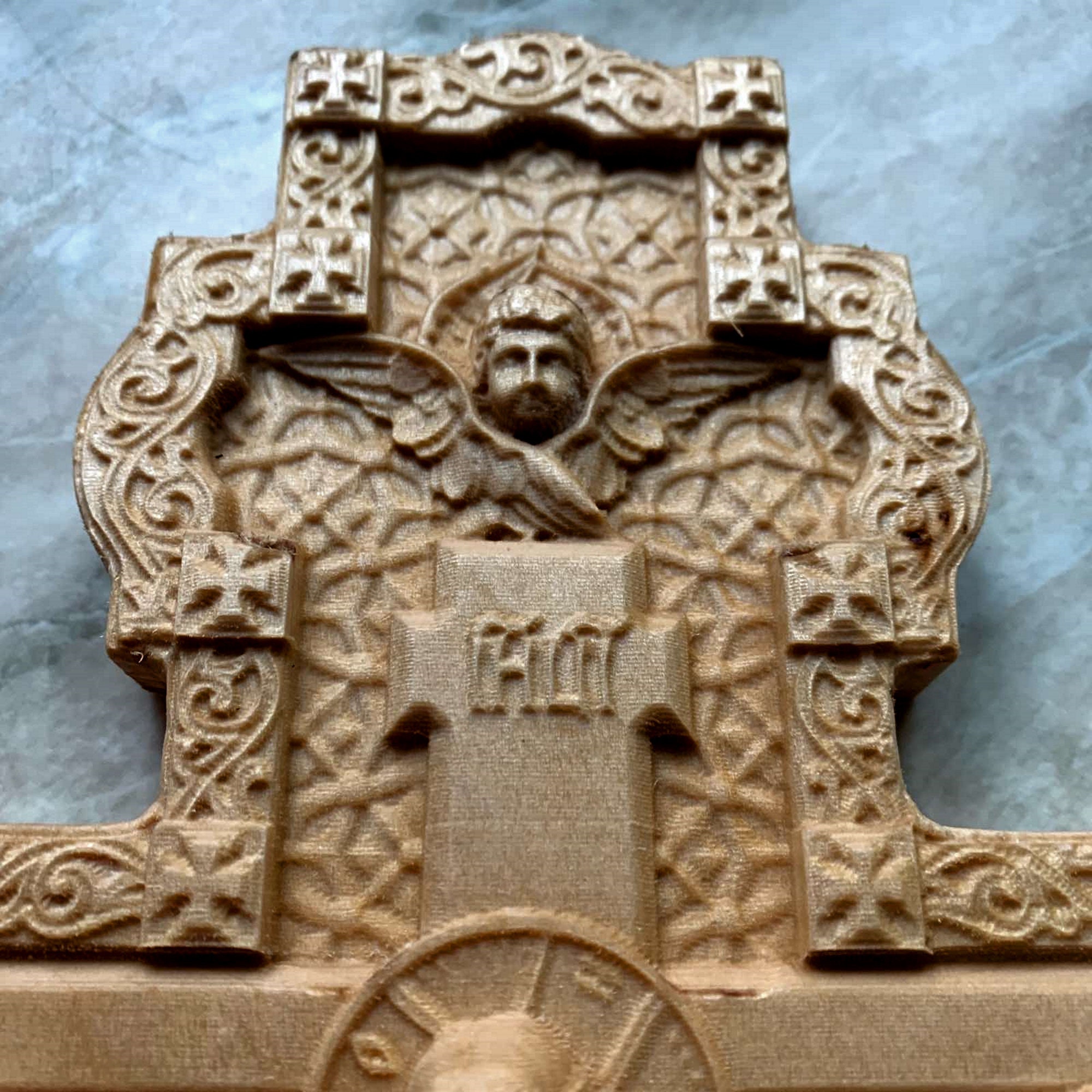 Jesus on the Cross Wooden Carved Crucifix Religious Wall Art | Etsy