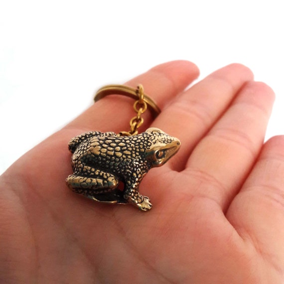 Cute Frog Keychain. Funny Toad Keychain. Accessory Frog. Gift - Etsy Canada