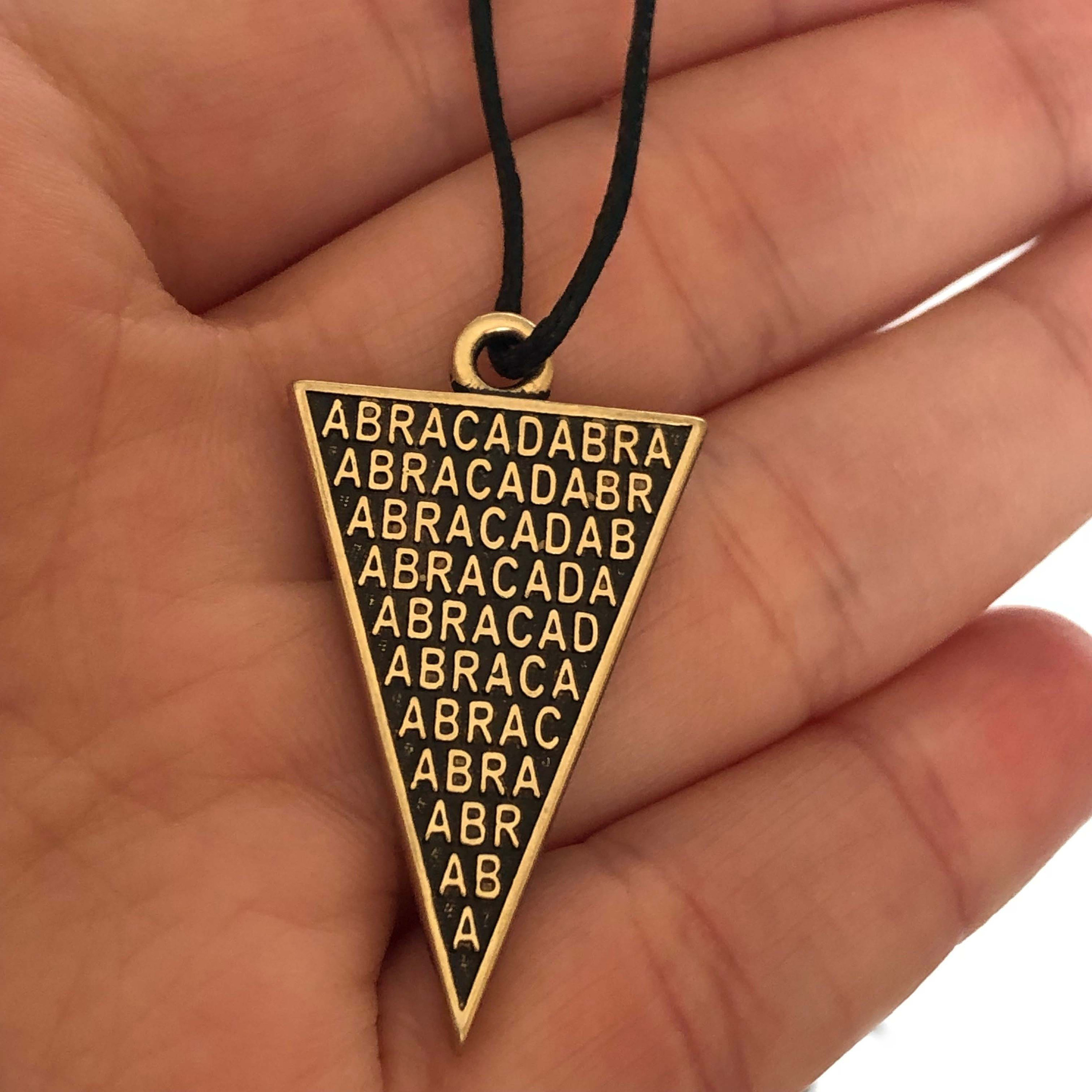 Abracadabra Keychain / Necklace. Abraxas Cabalistic. Ancient - Etsy