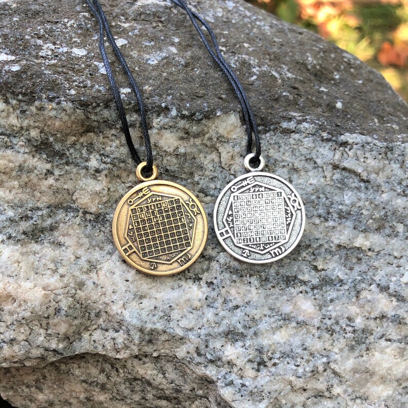 Talisman for Safe Travel Pendant Necklace. Cabalistic Talisman | Etsy