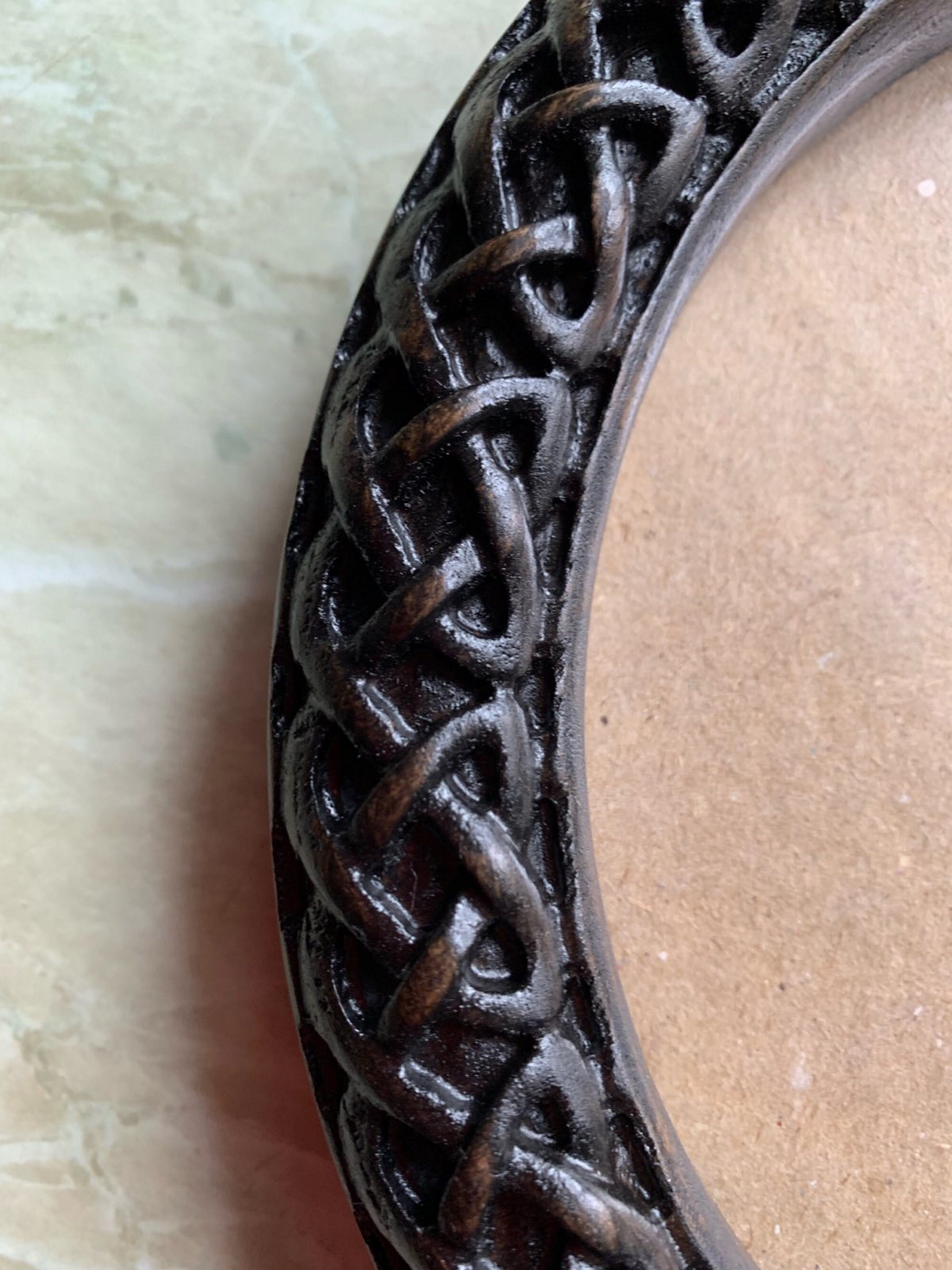 Celtic Knot Decorative Photo Frame Celt Ornament Circular - Etsy