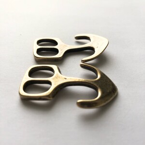 Paracord Bracelet Clasp 10pcs Anchor Hook Clasps for Leather Bracelet ...