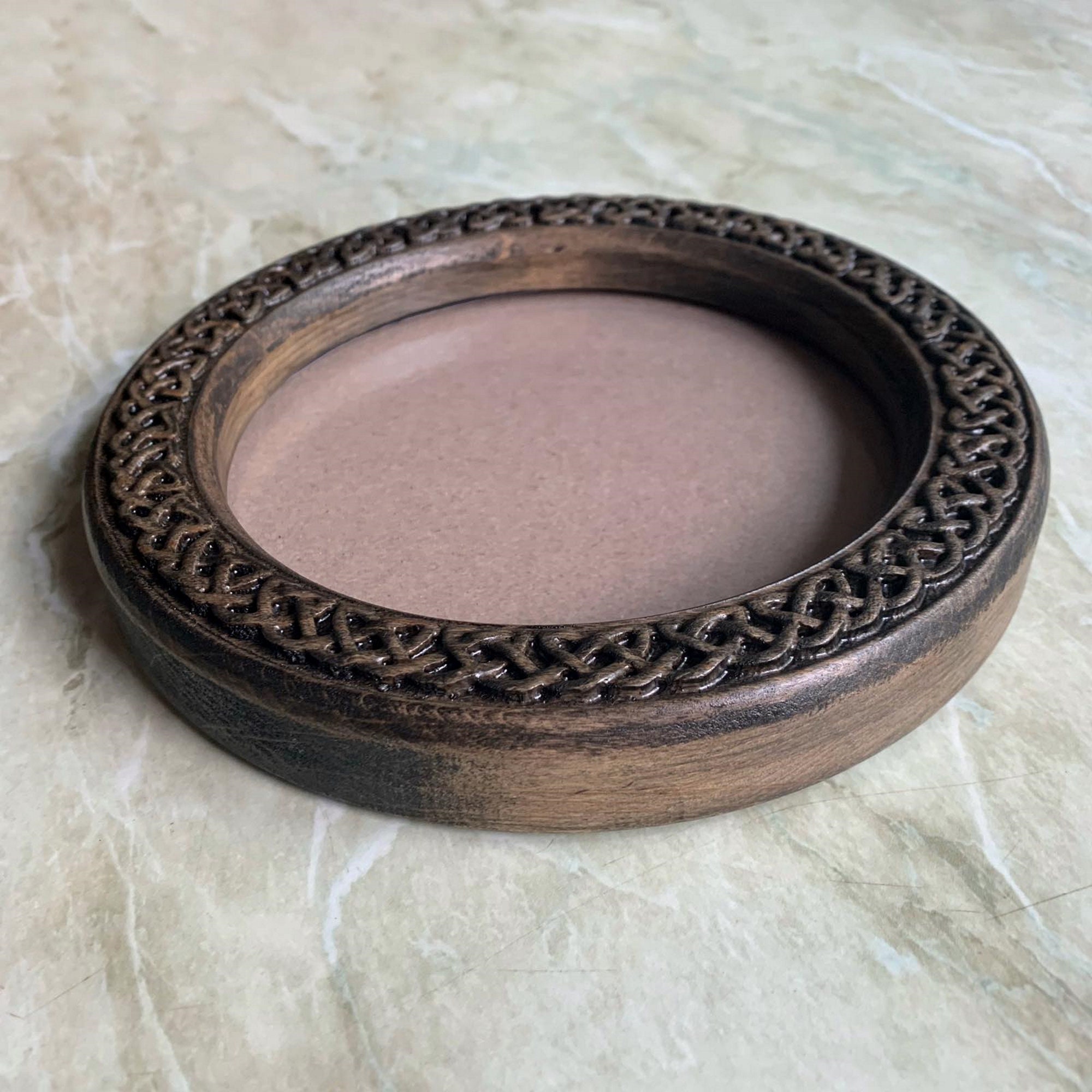 Round Celtic Knots Photo Frame Wall Mounted Home Decor - Etsy