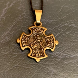 Apostle Peter Cross Pendant Jesus Christ Crucifix, Saint Peter Cross ...