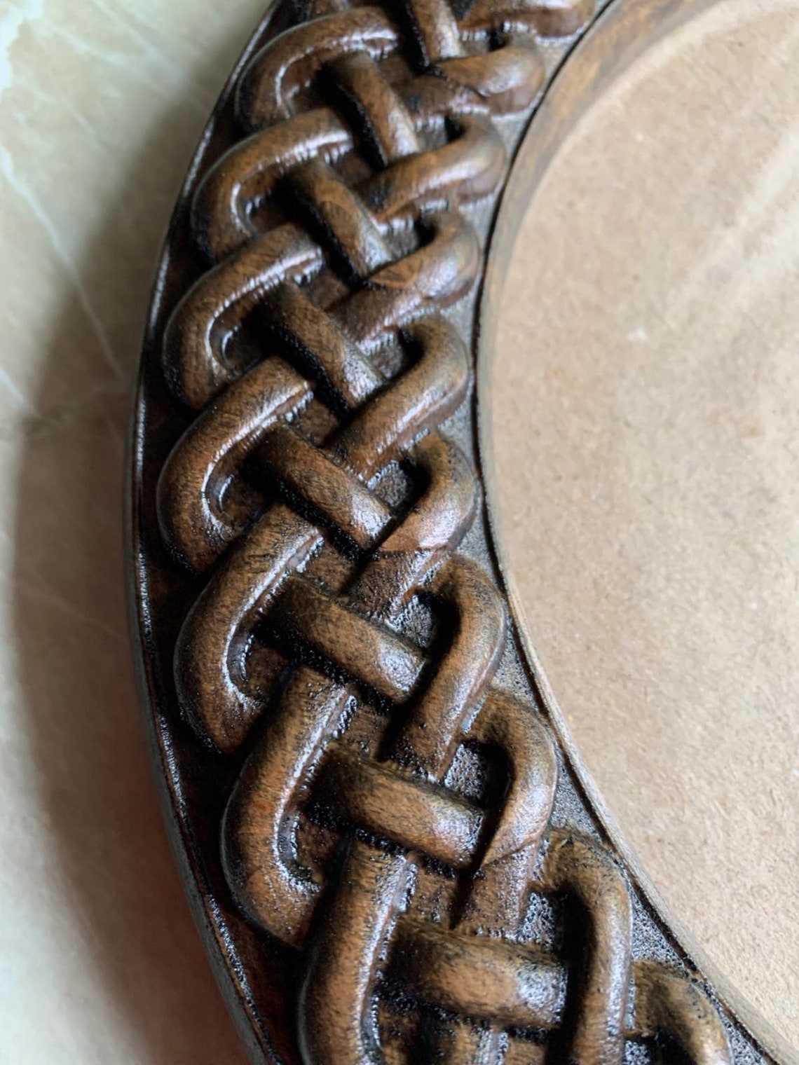 Round Celtic Knots Photo Picture Frame Wall Mounted Home Decor - Etsy