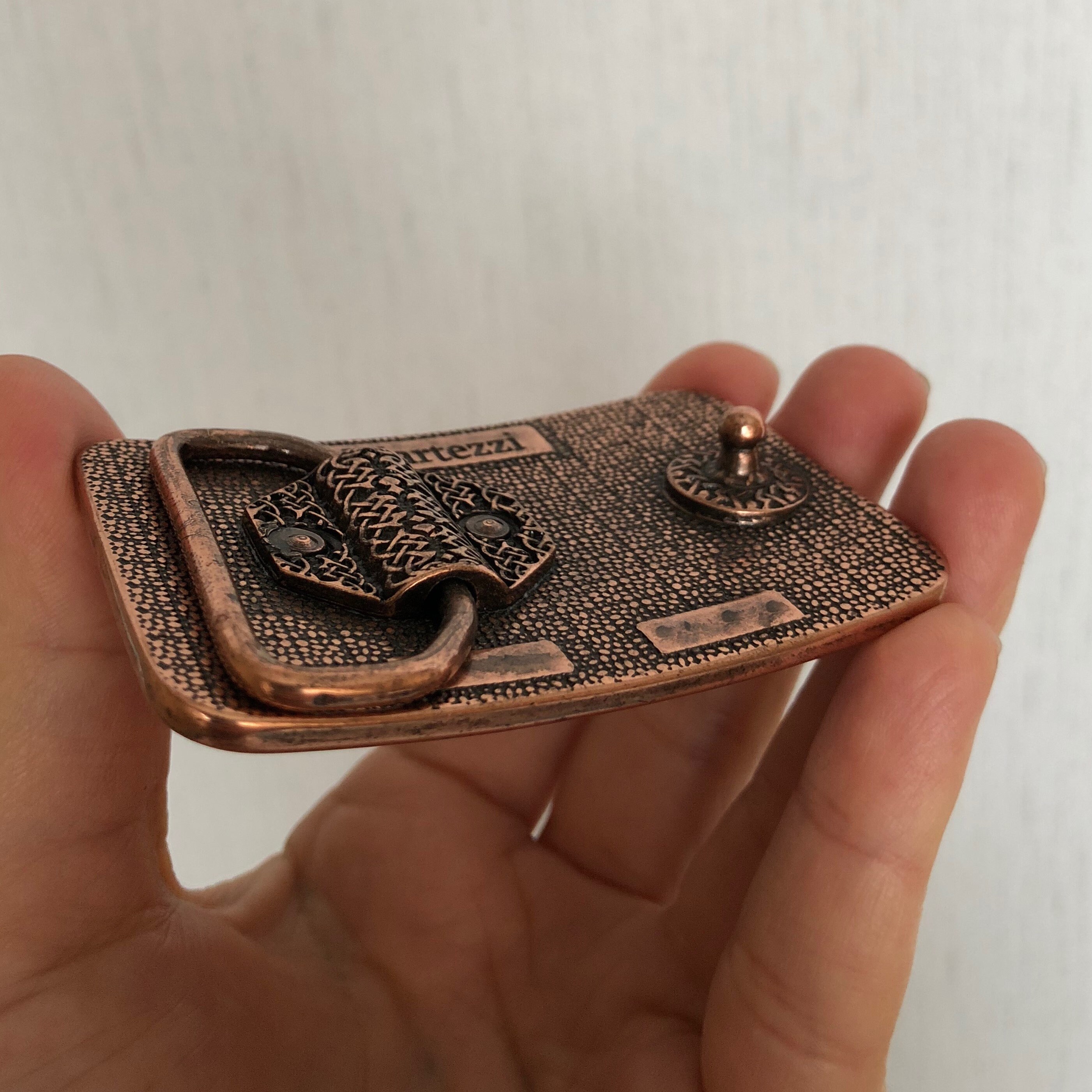 Pentagram Belt Buckle Belt Close Pentangle Rectangular / | Etsy