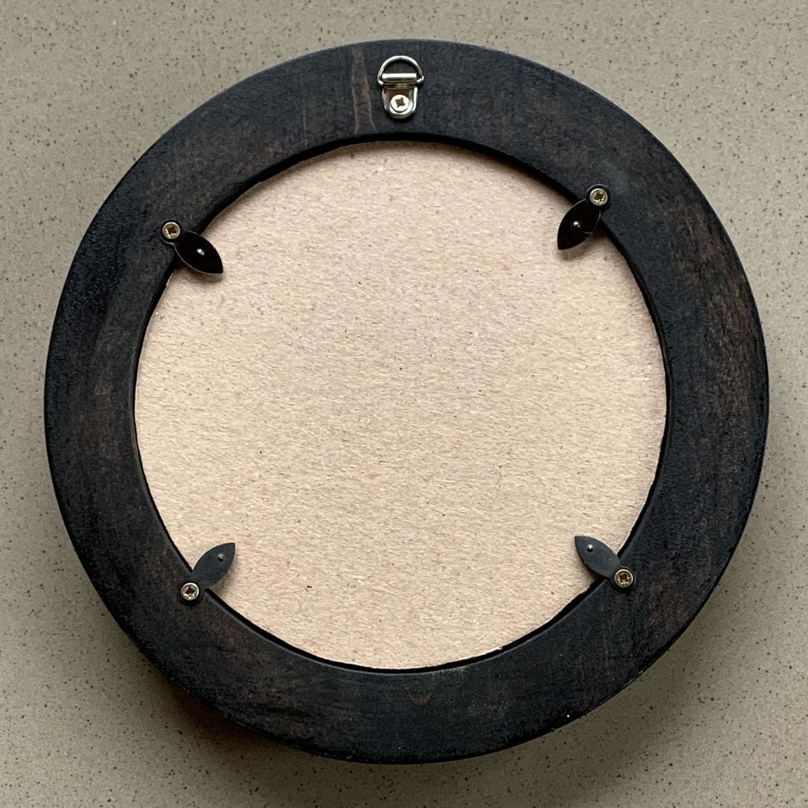 5 Round Photo Picture Decorative Frame Wall Mounted Home - Etsy