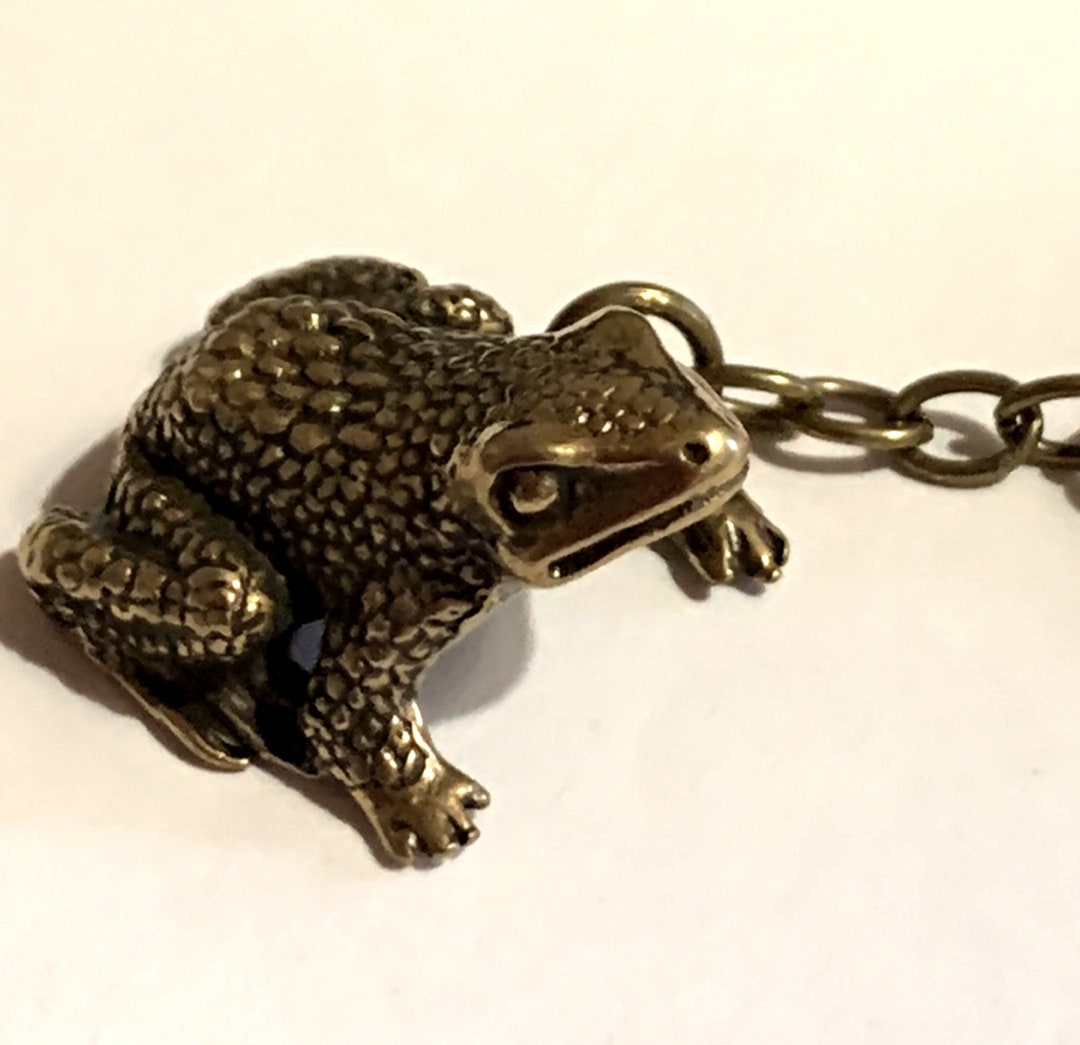 Cute Frog Keychain. Funny Toad Keychain. Accessory Frog. Gift Frog ...