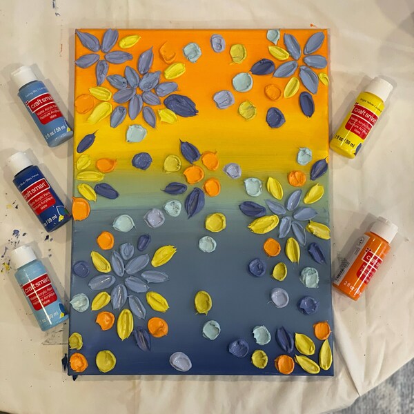 Palette Knife Art - Etsy