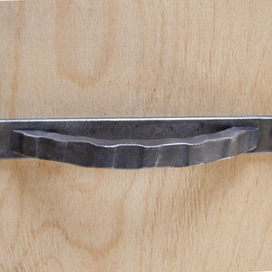 Hand Forged Rusty Drawer Pulls Wrought Farmhouse Cabinet Kitchen Unit ...