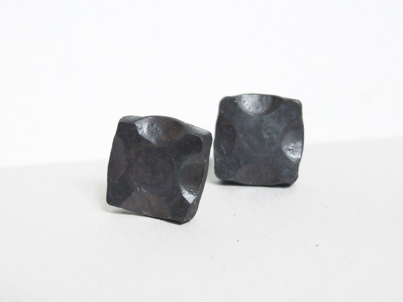 Big decorative bolts with hand forged heads woodworking Steel | Etsy