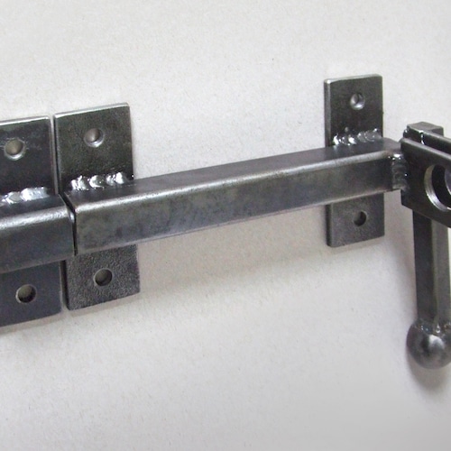 Industrial Handcrafted Double Barn Door Latch for Craft - Etsy