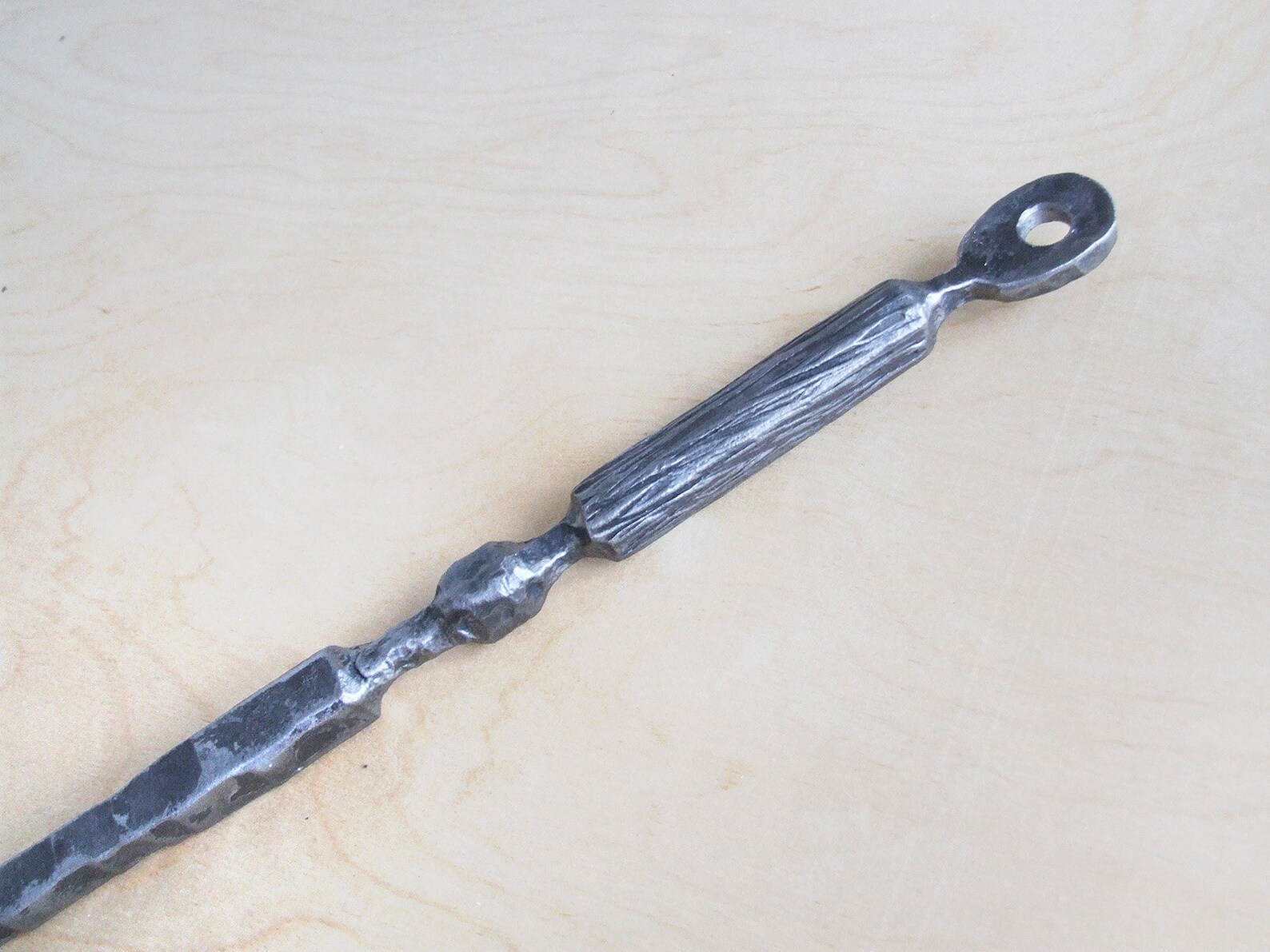Blacksmith Made Hand Forged Fire Poker for Home Outdoor - Etsy
