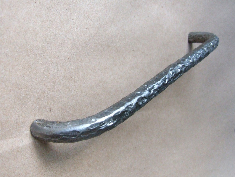 Hand Forged Drawer Pulls Knobs Hammered Wrought Industrial - Etsy