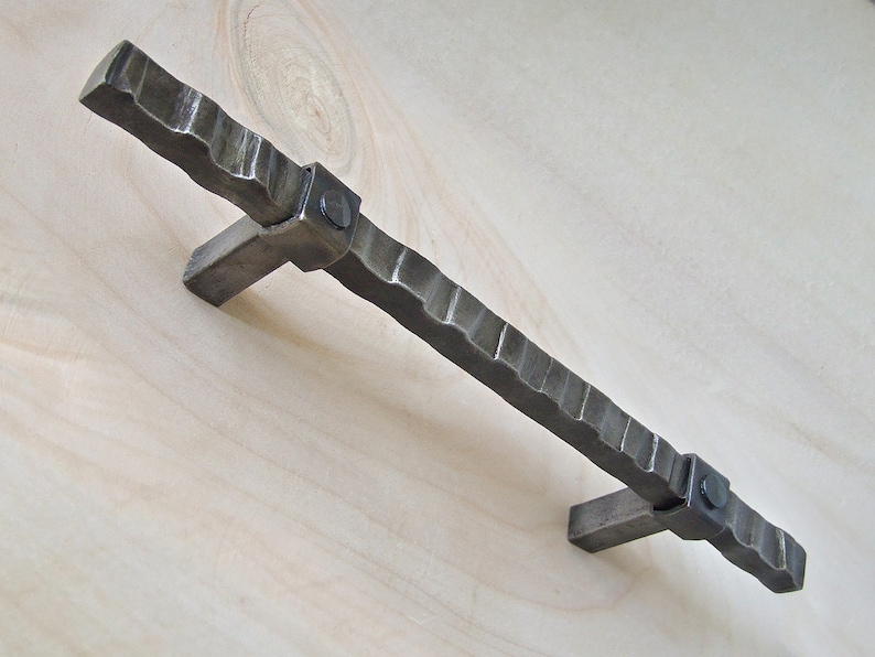 Hand Forged Drawer Pulls Knobs Handles Wrought Kitchen Cabinet Unit ...