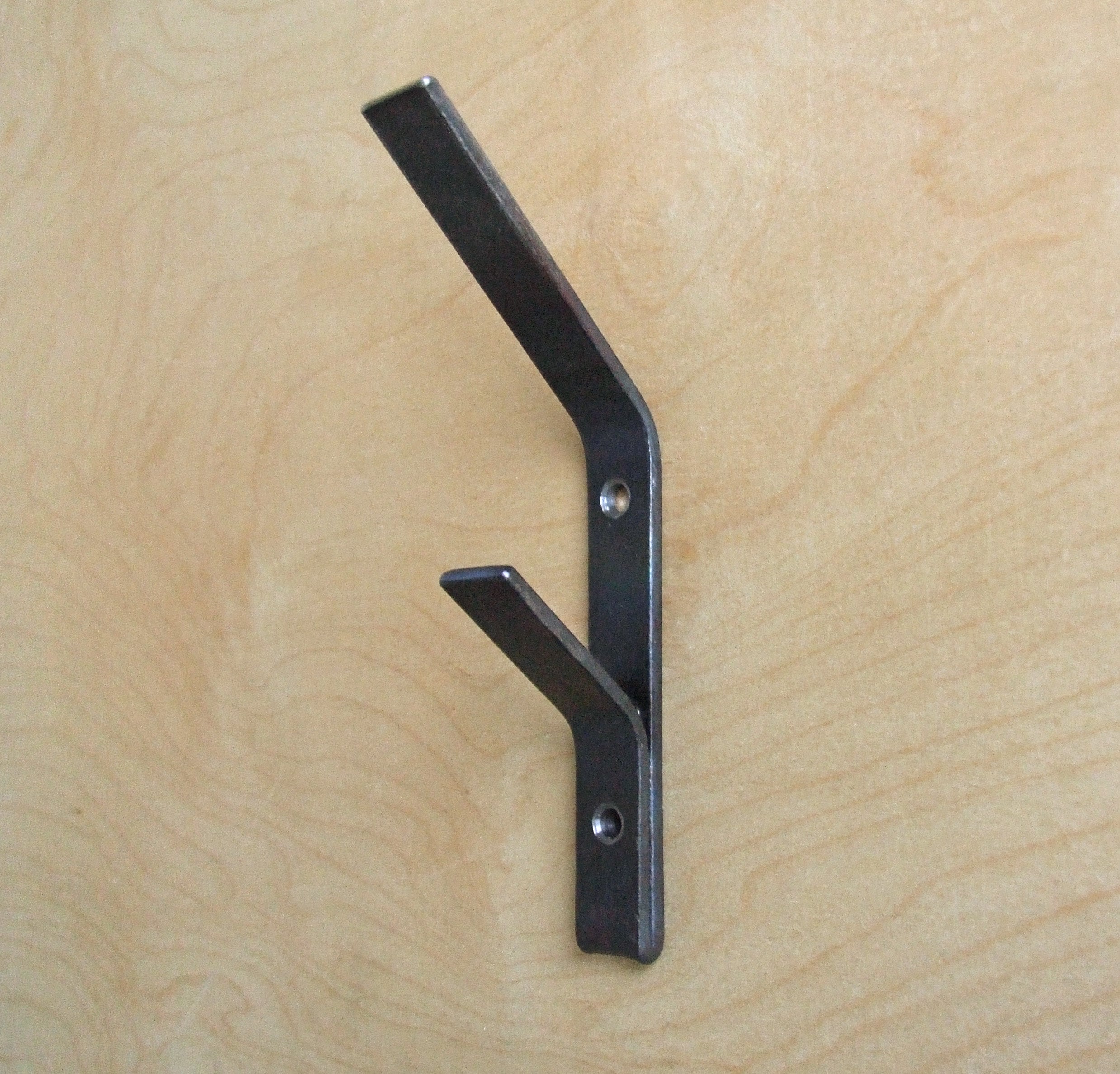 Gancho de pared hecho a mano ganchos rústicos industriales | Etsy