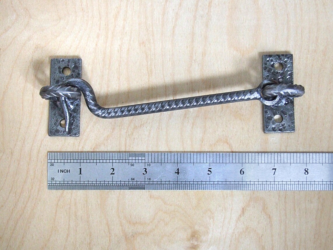 Industrial Steel Rebar Barn Door Latch Hook for Door and Lock - Etsy