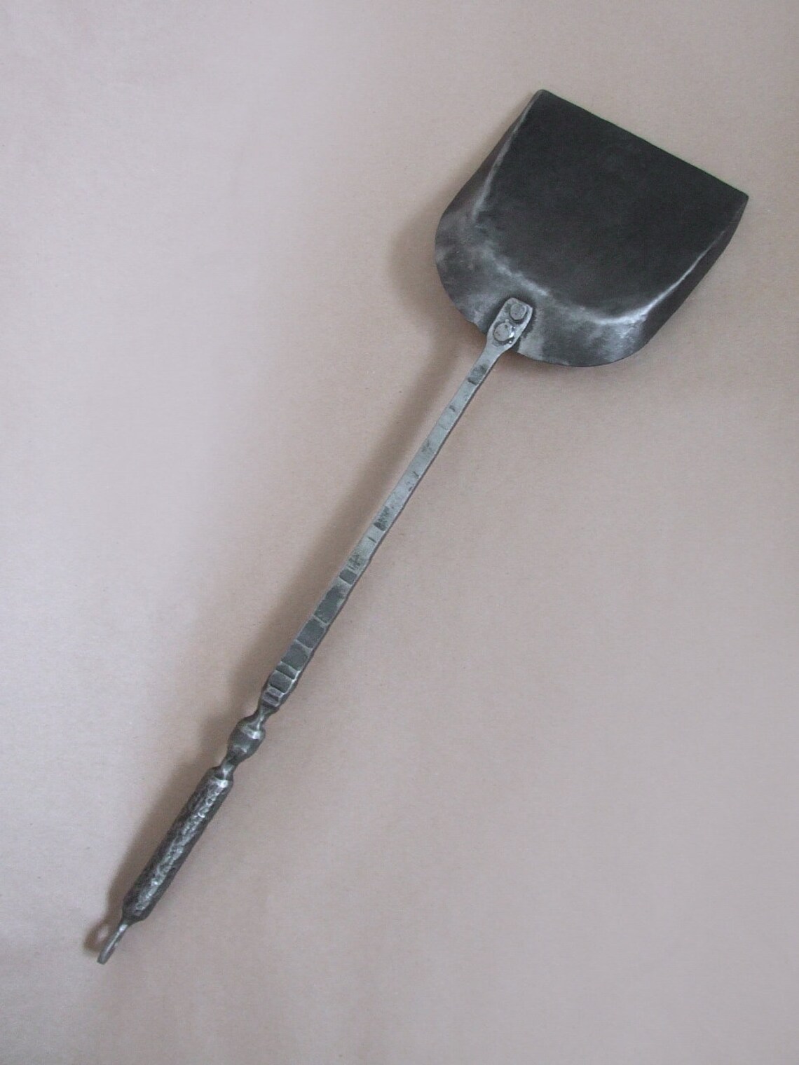 Blacksmith Made Metal Fire Shovel Home Outdoor Hand Forged Wrought ...
