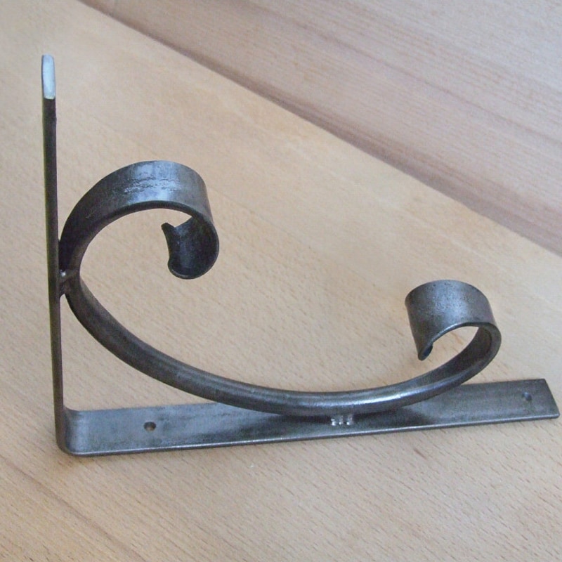 Forged Shelf Bracket - Etsy