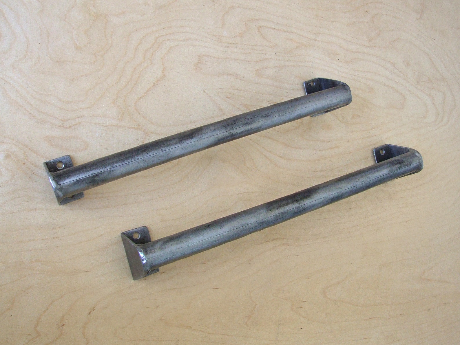 Simple Industrial Loft Drawer Pulls Handles Knobs Modern Rusty ...