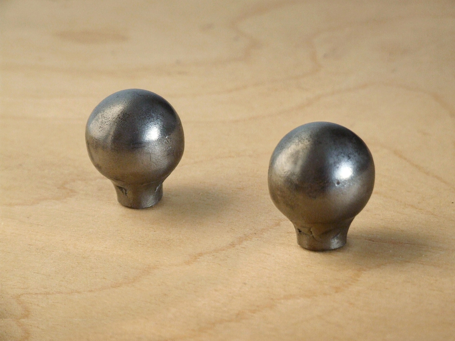 Simple Industrial Hand Crafted Drawer Knobs Pulls Handles Small Rustic ...